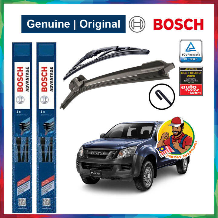 ORIGINAL Isuzu D-MAX DMAX 2013 - 2016 Bosch Clear Advantage Wiper Blade ...