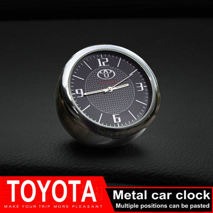 Digital car clock Auto electronic watch timetable Refit Luminous quartz ...