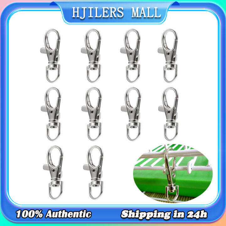 11/22Pcs Metal Bird Cage Lock Bird Cage Lock Clip Anti-Escape Hook Lock ...
