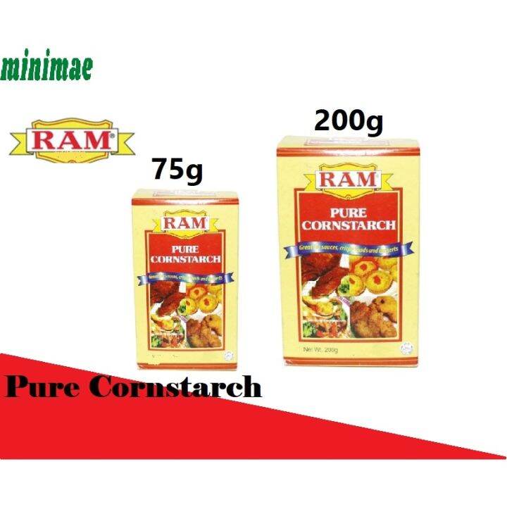 Ram Pure Corn Starch 75g 200g | Lazada PH