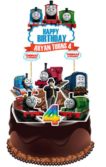 Thomas and Friends Cake Topper | Lazada