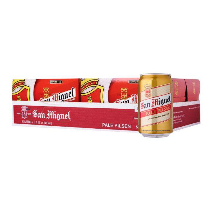 San Miguel Pale Pilsen Beer 330ml x 24 Cans | Lazada Singapore