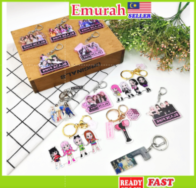 BLACKPINK Acrylic Keychain Jennie Jisoo Lisa Rose | Lazada