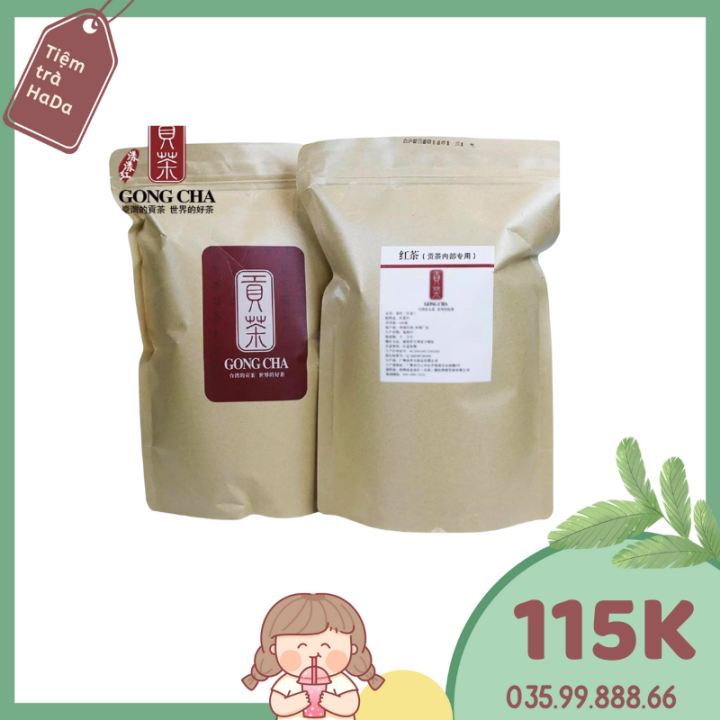 Hồng trà GongCha túi giấy gói 500g đặc biệt trà sữa | Lazada.vn