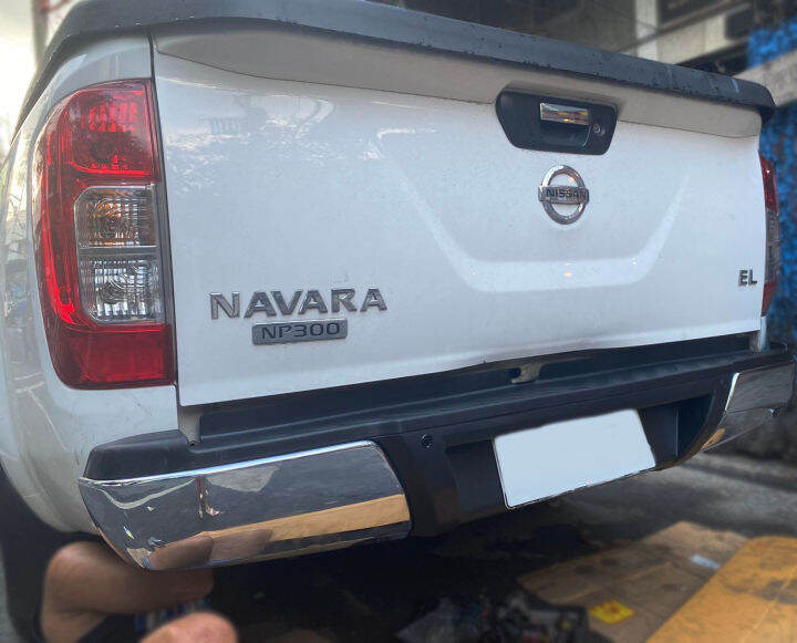 Nissan Navara NP300 2015 to 2021 Rear Stepbar Rear Bar | Lazada PH