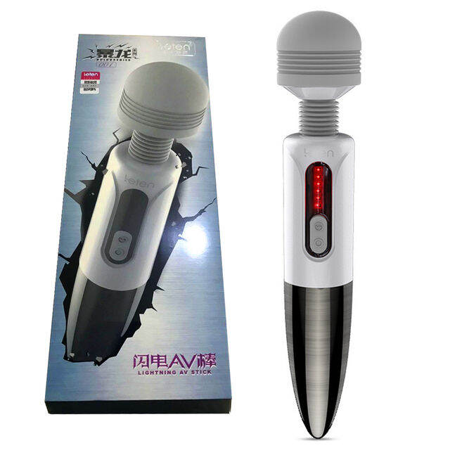 Leten Lightning Massager Vibrator For Female Masturbation Huge Head Av