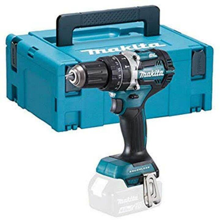 Makita DHP484z สว่านกระแทกไร้สาย + กล่องแข็ง รุ่น DHP484 ขนาด 13mm 1/2 ...