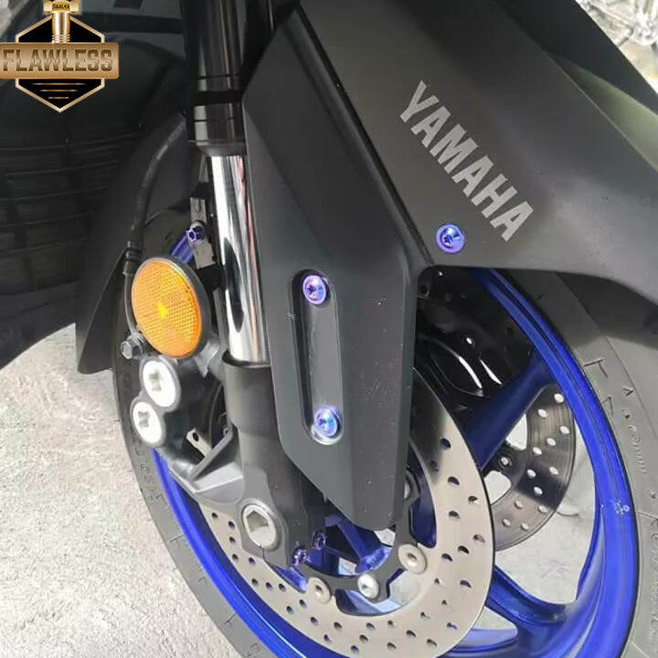 Flawless-Ti Gr5 Yamaha Tmax 530 560 Titanium Front Fender Front Rear ...