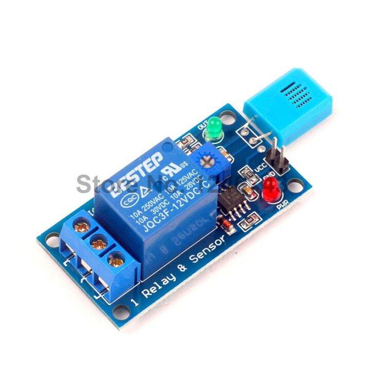 1pcs 12v Humidity Sensitive Switch Relay Module Humidity Controller ...
