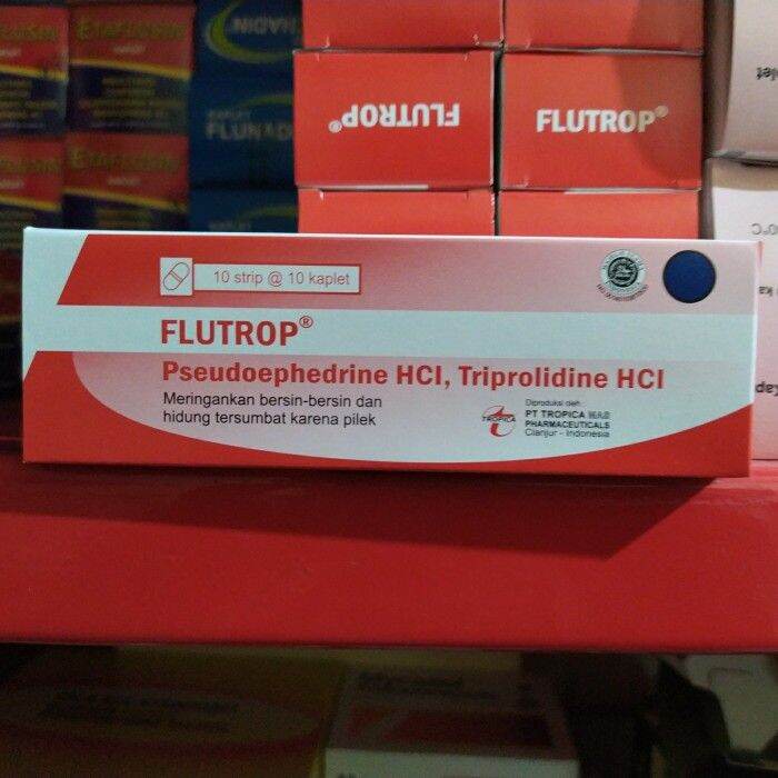 Flutrop Tablet Box 100 Tablet | Lazada Indonesia