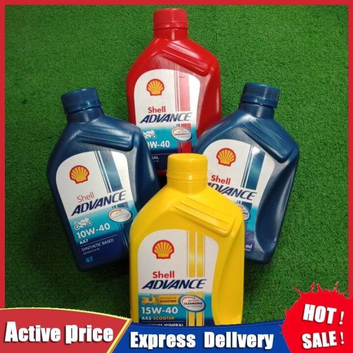 SHELL Advance Motorcycle Oil 800mL | Lazada PH