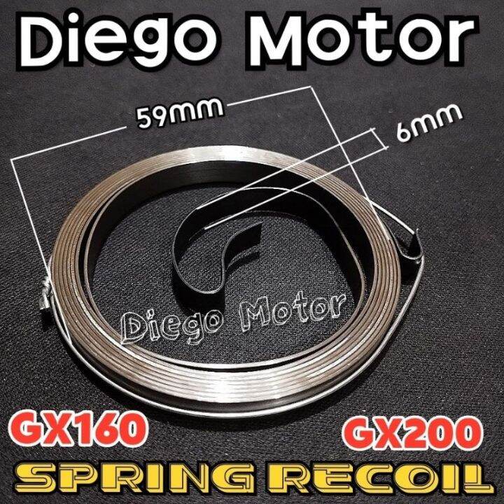 GX160 GX200 GX220 Spring Recoil Per Tarikan Engkol Mesin Penggerak ...