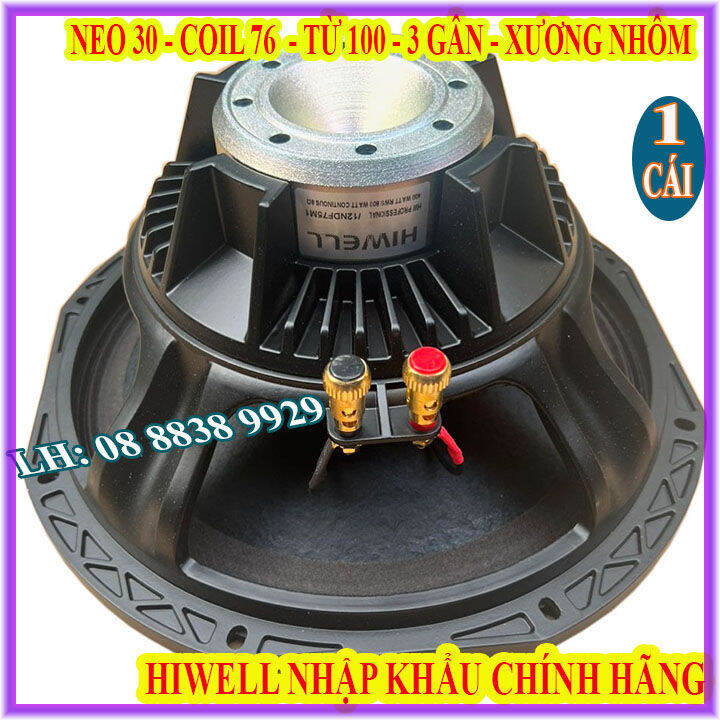 CỦ LOA BASS 30 NEO HIWELL CHÍNH HÃNG CÔN 76 DẸT GÂN 3 XẾP TIẾNG CỰC ...