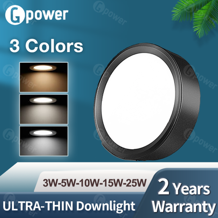 GPower LED Pin light 175V-265V Surface Mounted led Ceiling Light 3W 5W ...