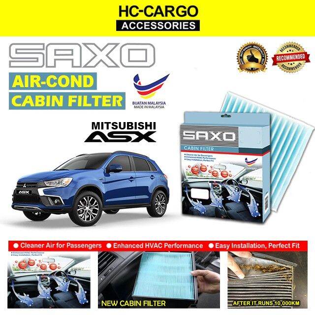 SAXO Mitsubishi ASX AIRCOND Cabin Filter / CAR AIR CONDITIONER FILTER ...