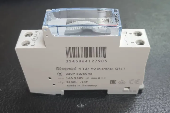 LEGRAND 24HR TIMER SLIM TYPE (1 MODULE) mcb timer | Lazada