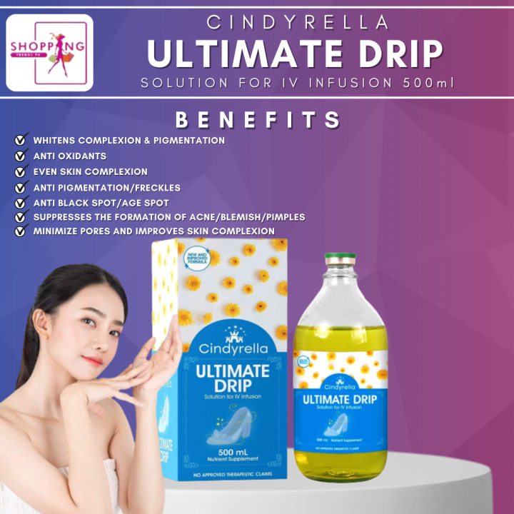 Cindyrella Ultimate Drip 500ml for Healthier, Younger, Anti- Aging ...