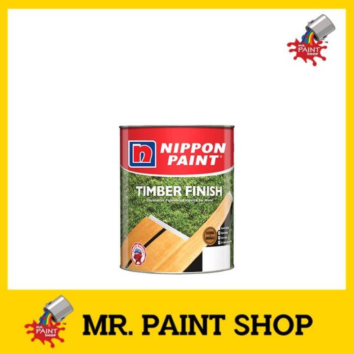 1L Nippon Timber Finish - T130 MAPLE WOOD | Lazada