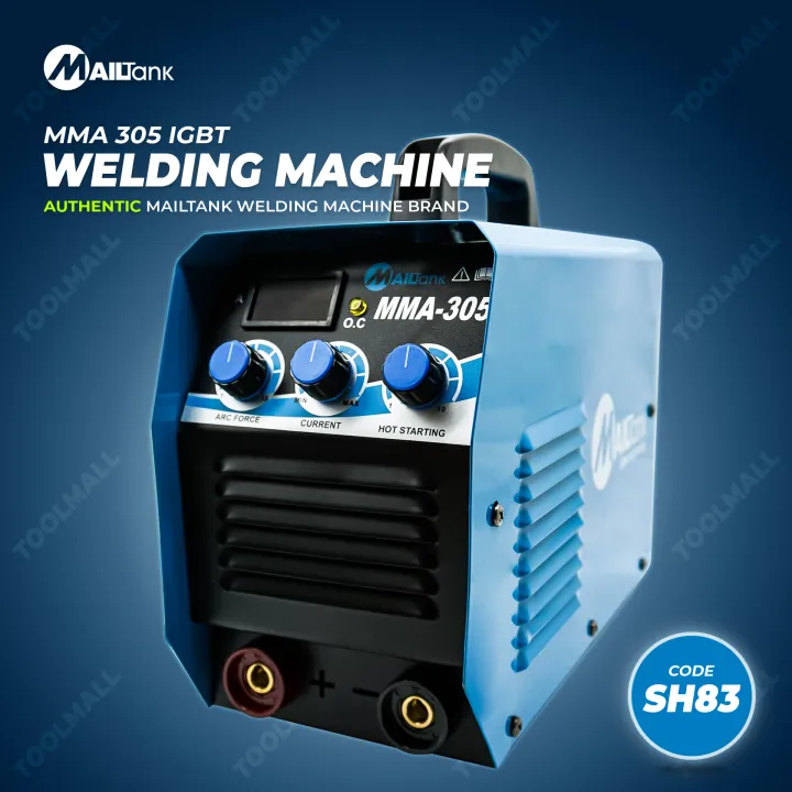 MAILTANK (SH83) MMA 305 ARC Force Inverter IGBT ARC Welding Machine ...