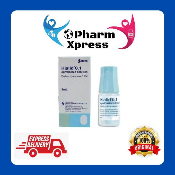 Hialid 0.1% OPHTHALMIC 5ML | Lazada