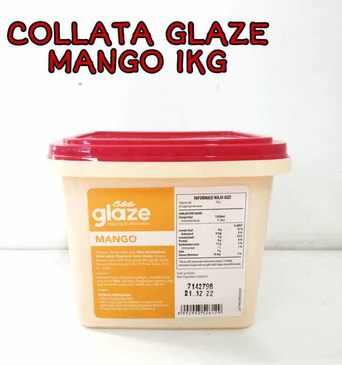 COLLATA GLAZE MANGO KEMASAN 1 KG | Lazada Indonesia