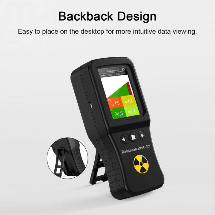 BO YIN Multifunctional Nuclear Radiation Detector Radiation Intensity ...
