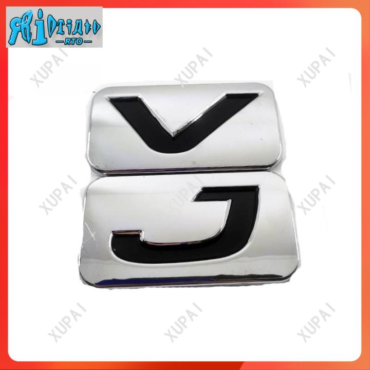 RTO Innova V J Letter Logo Car Auto Emblem Badge Sticker Decal ...