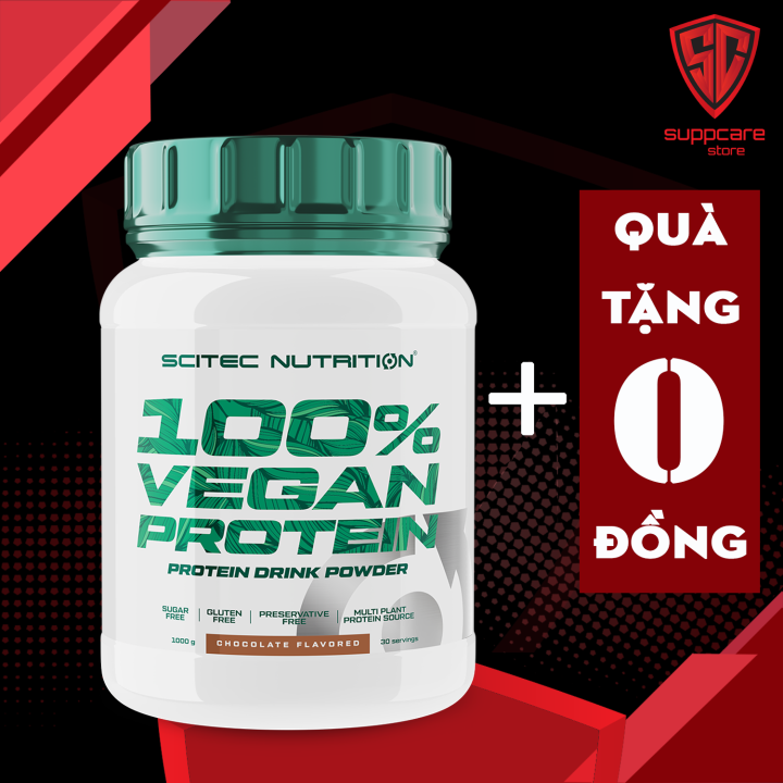 Whey Chay | Scitec 100% Vegan Protein [1 KG] - Sữa Whey Thực Vật Tăng ...
