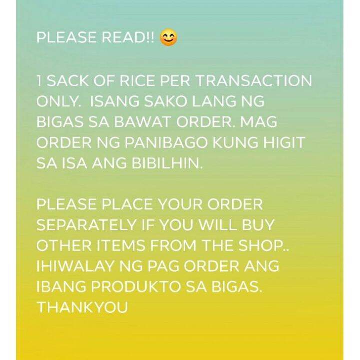 VICTORIA MARCUS LLIAM SUPER ANGELICA 25KG | Lazada PH