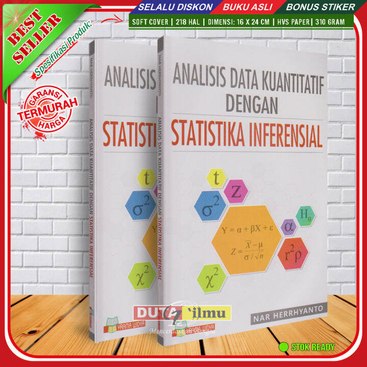 Analisis Data Kuantitatif Dengan Statistika Inferensial | Lazada Indonesia