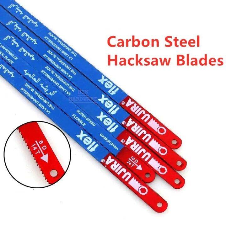 YMK Hacksaw Blades 18/24 TPI Teeth Metal PVC Cutting Refill Replacement ...