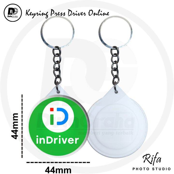 [KEYRING PRESS] INDRIVER INDRIVE Gantungan Kunci Keychain Aksesoris Souvenir INDRIVE INDRIVER ...