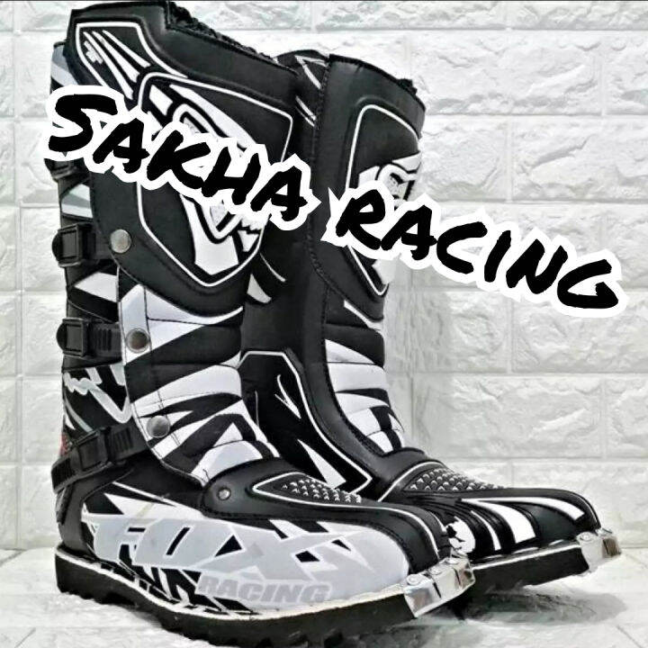 Sepatu Cross Fullprint Besi - Sepatu Trail Motocross - Sepatu MX ...