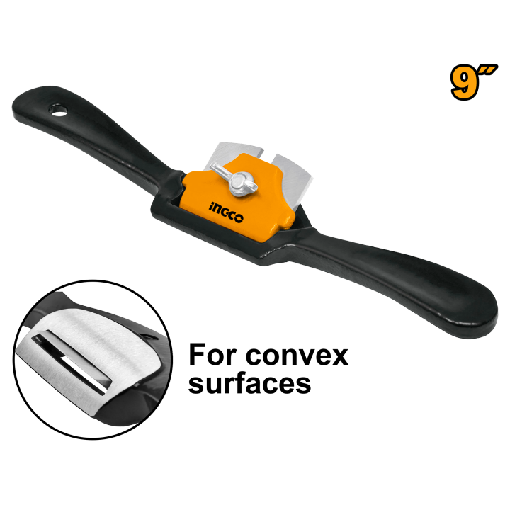 INGCO Spoke Shave Flat Base 9" Inch 230mm FLAT | CONVEX Surface ...