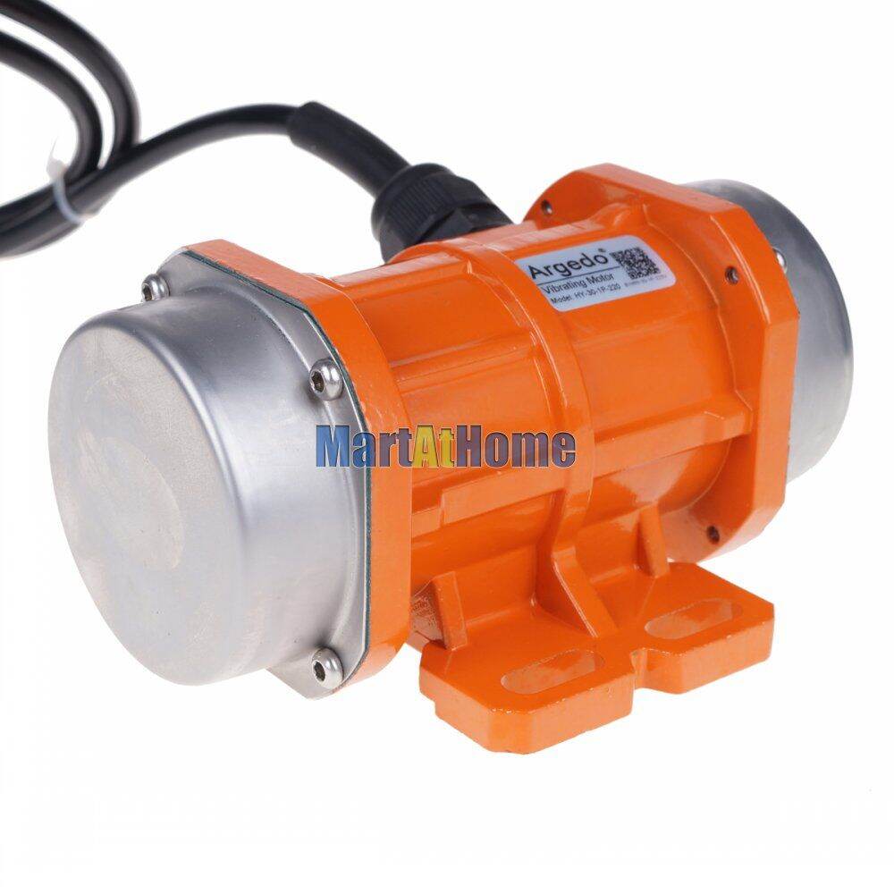 มอเตอร์สั่นกันฝุ่น10W ~ 30W 110V/220V/380V สำหรับเครื่องให้อาหารสัตว์เลี้ยงเครื่องพ่นปูนเครื่อง ...