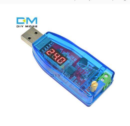 DC-DC 5V to 3.3V 9V 12V 24V Adjustable Potentiometer USB Step UP Down Boost Buck Converter Power ...