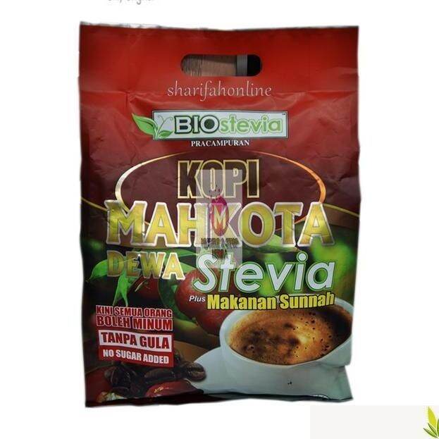 BIO STEVIA KOPI MAHKOTA DEWA STEVIA 15 PAKET | Lazada