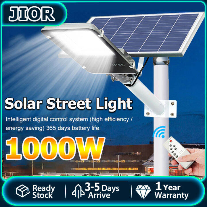 LED Solar Light Outdoor Lighting Street Lights 1000W Solar Road Light IP65 Waterproof High ...