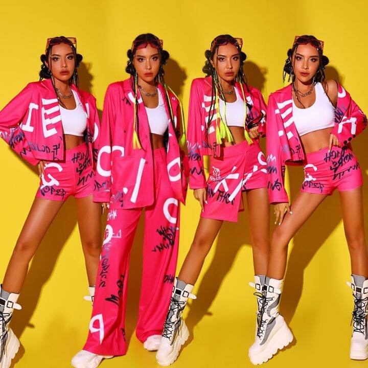 Miserpin women's group performance clothing Korean dance kpop singing ...