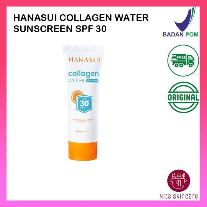 HANASUI COLLAGEN SUNSCREEN SPF 30 PA+++ | Lazada Indonesia