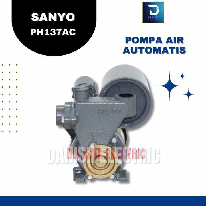 Pompa air listrik sumur dangkal pompa air otomatis SANYO PH137AC | Lazada Indonesia