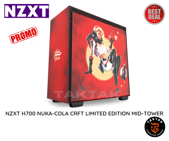 NZXT LIMITED EDITION H700 NUKA-COLA MID TOWER CASE | Lazada PH