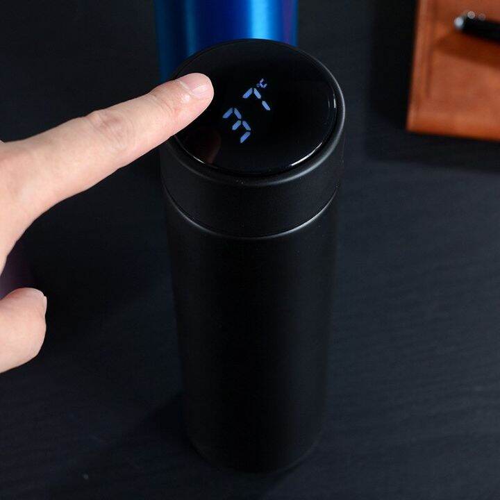 BOTOL MINUM STAINLESS AIR HANGAT TEMPERATUR PEMBACA SUHU DENGAN ...