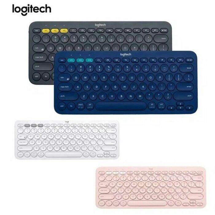 Keyboard Logitech K380 Wireless Pastel Color Garansi 1 Tahun | Lazada ...