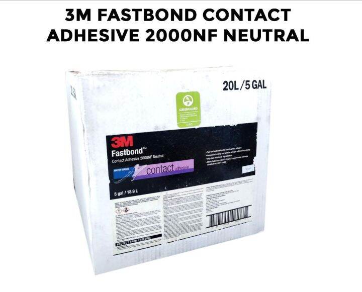 3M Fastbond Contact Adhesive 2000NF Neutral 20liters | Lazada PH