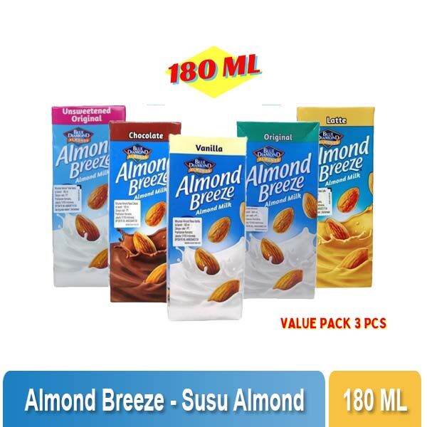 BLUE DIAMOND - Almond Milk 180Ml / Susu Almond Breeze | Lazada Indonesia