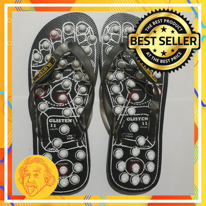 (FREE BUBBLEWRAP) Sandal Kesehatan Akupuntur - Sandal Terapi / Sandal ...