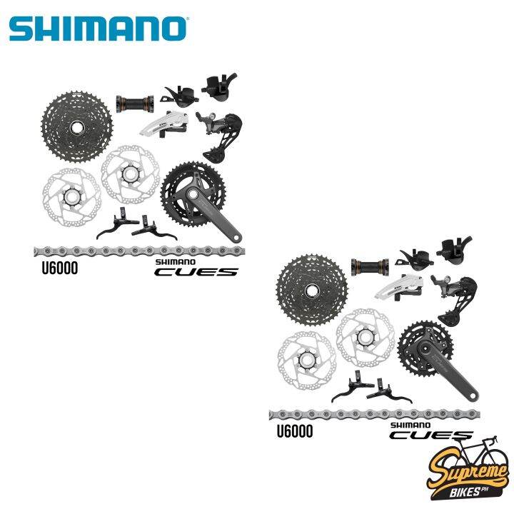 Shimano Cues U6000 2x11 11-Speed Groupset | Lazada PH