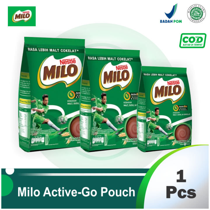 Milo ACTIV-GO Minuman Coklat Kemasan Pouch | Lazada Indonesia