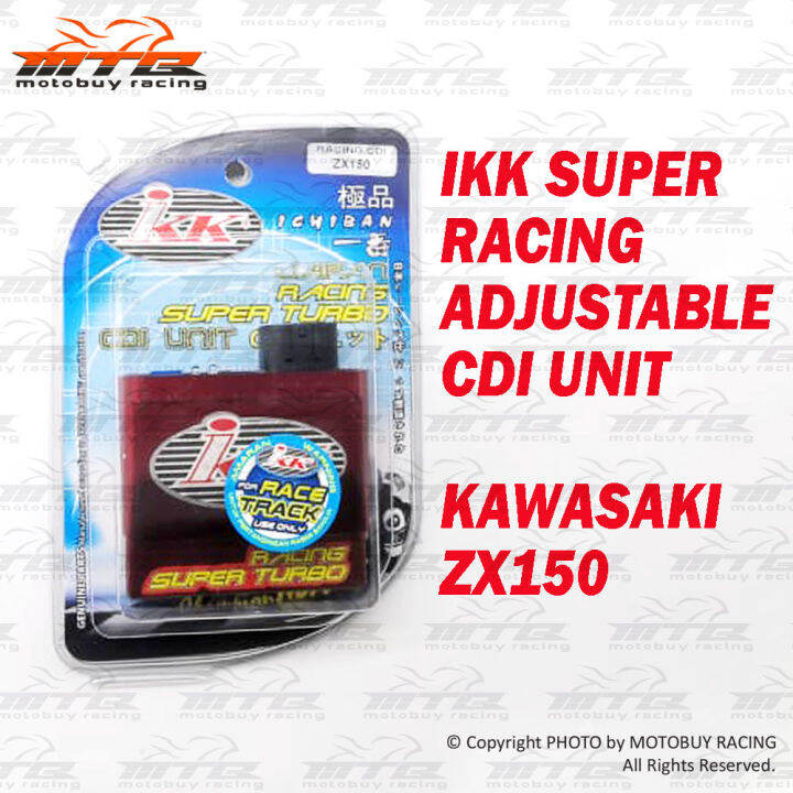 IKK SUPER TURBO RACING CDI UNIT FOR KAWASAKI ZX150 | Lazada